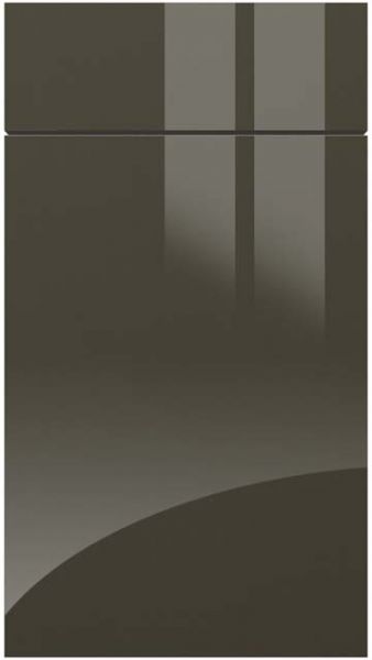 Gravity Ultragloss Metallic Anthracite Kitchen Doors | KDH