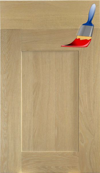 Mornington Shaker Sanded Kitchen Door - Paintable | KDH